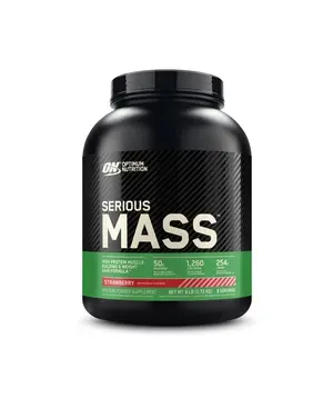 OPTIMUM NUTRITION Serious Mass Weight Gainer Protein Powder - Red