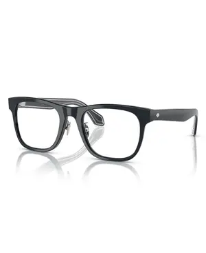 Giorgio Armani Square Frame Acetate Eyeglasses - Blue Icon