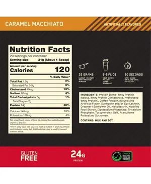 OPTIMUM NUTRITION 100% Gold Standard Whey 2lb