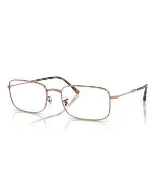 Ray-ban Ray-Ban Metal Eyeglasses With Tortoiseshell Accents Copper