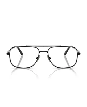 Ray-ban William Titanium Square Frame Eyeglasses - Black