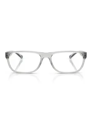 ARNETTE Rectangle Eyeglasses - Transparent Light Gray