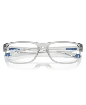 ARNETTE Rectangle Eyeglasses - Transparent Light Gray