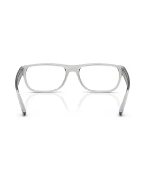 ARNETTE Rectangle Eyeglasses - Transparent Light Gray