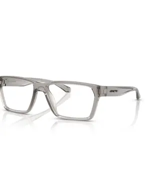 ARNETTE Arnette Rectangle Eyeglasses Transparent Gray