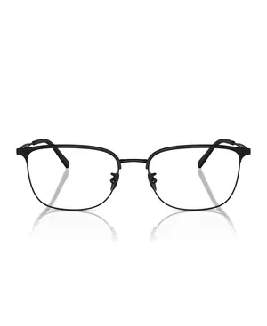 Giorgio Armani Square Eyeglasses - Matte Black