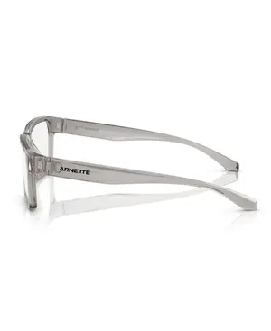 ARNETTE Rectangle Eyeglasses - Transparent Gray