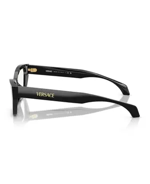 Versace Cat Eye Eyeglasses - Black