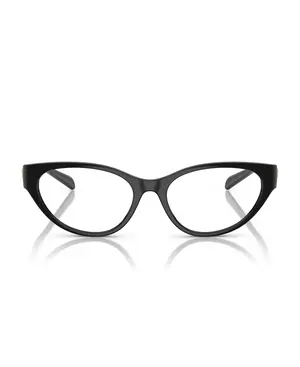 Versace Cat Eye Eyeglasses - Black