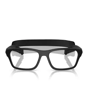 Prada Pillow Shape Eyeglasses - Matte Black