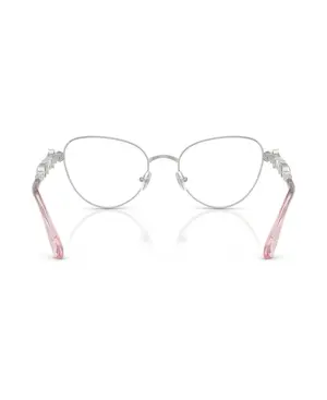 SWAROVSKI Cat Eye Eyeglasses - Silver