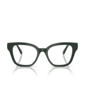SWAROVSKI Square Eyeglasses - Dark Green
