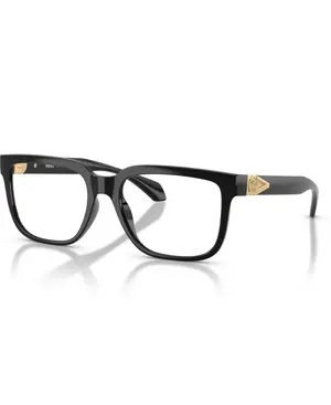 Versace Square Frame Eyeglasses - Black