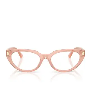 Versace Cat Eye Eyeglasses - Opal Powder