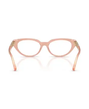 Versace Cat Eye Eyeglasses - Opal Powder