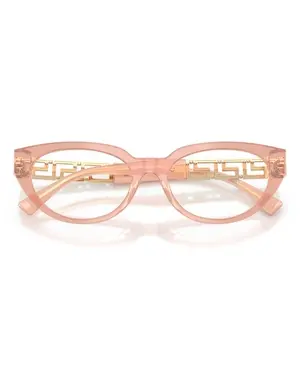 Versace Cat Eye Eyeglasses - Opal Powder