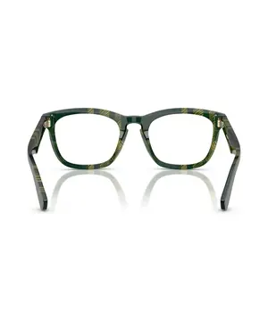 Burberry Eyeglasses - Check Green