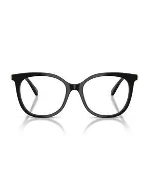 SWAROVSKI Panthos Eyeglasses With Strass Embellishments - Black