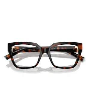 Tiffany & Co. Square Frame Eyeglasses - Havana