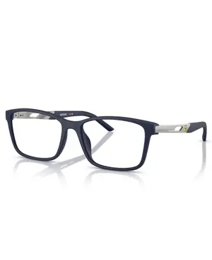 SCUDERIA FERRARI Rectangle Eyeglasses - Matte Blue