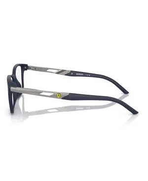 SCUDERIA FERRARI Rectangle Eyeglasses - Matte Blue
