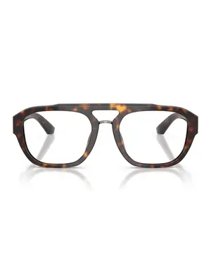 Dolce & Gabbana Pilot Eyeglasses - Havana