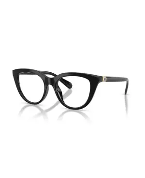 SWAROVSKI Cat Eye Eyeglasses - Black