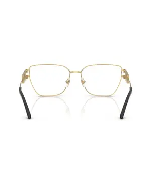 Versace Eyeglasses With Polished Frame