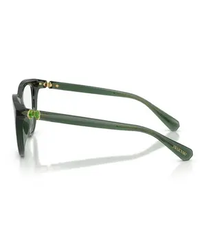 SWAROVSKI Cat Eye Eyeglasses - Transparent Green
