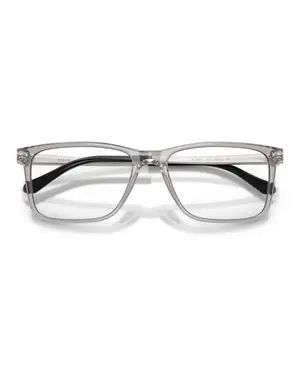 Ralph Lauren Square Acetate Eyeglasses - Transparent Gray