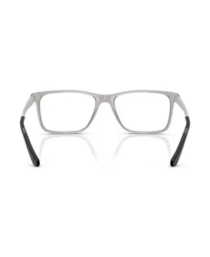 Ralph Lauren Square Acetate Eyeglasses - Transparent Gray