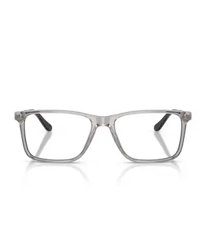 Ralph Lauren Square Acetate Eyeglasses - Transparent Gray