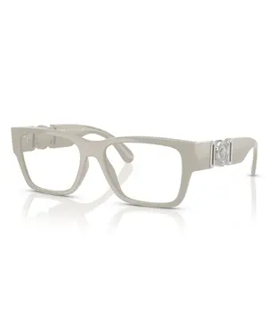 Versace Pillow Shape Eyeglasses - Light Gray