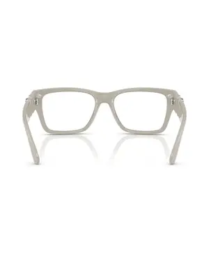 Versace Pillow Shape Eyeglasses - Light Gray