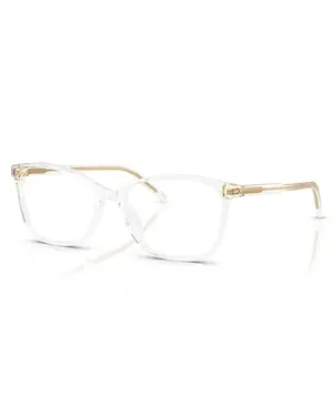 Dolce & Gabbana Rectangular Acetate Eyeglasses - Crystal