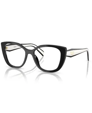 Prada Cat Eye Eyeglasses - Black