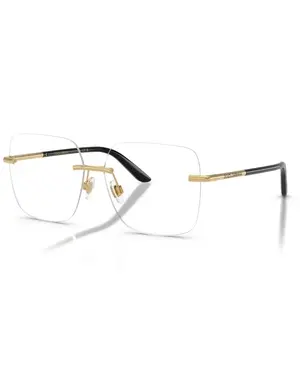 Dolce & Gabbana Dolce&Gabbana Square Frame Eyeglasses Gold