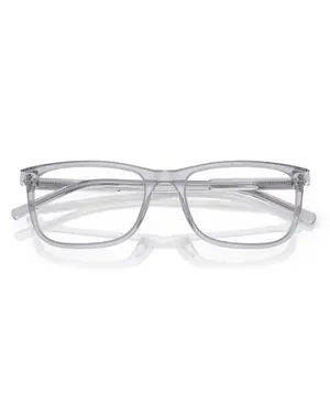 Dolce & Gabbana Square Acetate Eyeglasses - Transparent Gray
