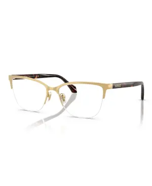 Versace Cat Eye Eyeglasses - Gold