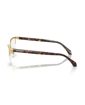 Versace Cat Eye Eyeglasses - Gold