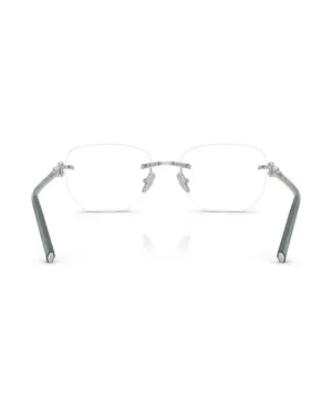 Tiffany & Co. Square Frame Eyeglasses - Silver