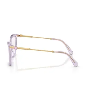 SWAROVSKI Cat Eye Eyeglasses - Transparent Lilac