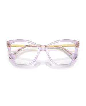 SWAROVSKI Cat Eye Eyeglasses - Transparent Lilac