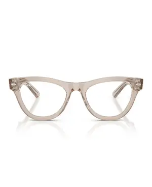Ray-ban Acetate Eyeglasses - Transparent Light Brown