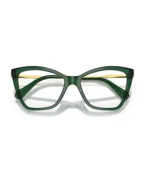 SWAROVSKI Cat Eye Eyeglasses - Transparent Green