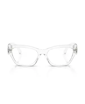 Versace Cat Eye Eyeglasses - Crystal