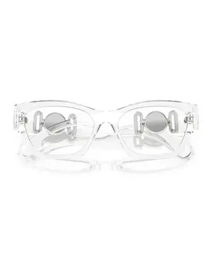 Versace Cat Eye Eyeglasses - Crystal
