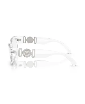 Versace Cat Eye Eyeglasses - Crystal