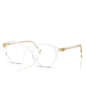 Miu Miu Round Eyeglasses - Transparent