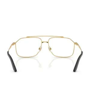 Dolce & Gabbana Aviator Eyeglasses - Gold